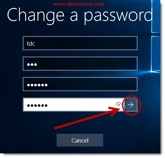 Change Your Password In Windows 10 Change Your Password In Windows 10