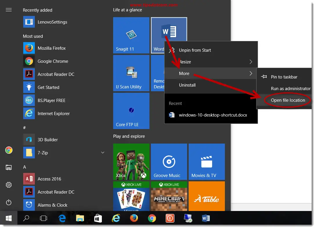 Windows 10 Tips Create Desktop Shortcut To Open Multiple Web Mobile 