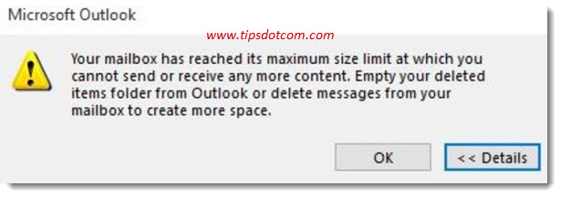 Your Mailbox Has Reached Its Maximum Size Limit Solution your-mailbox-has-reached-its-maximum-size-limit-solution